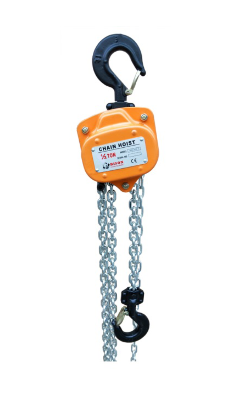 Bison Hand Chain Hoist - Premium Galvanized Chain – HoistSmarter™