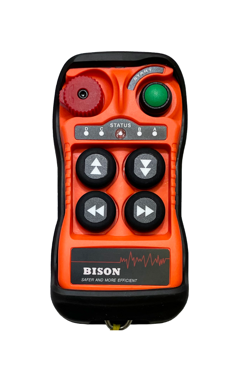 Bison Wireless Radio Remote Control - Hoist & Trolley, 24v-264v, Dual ...